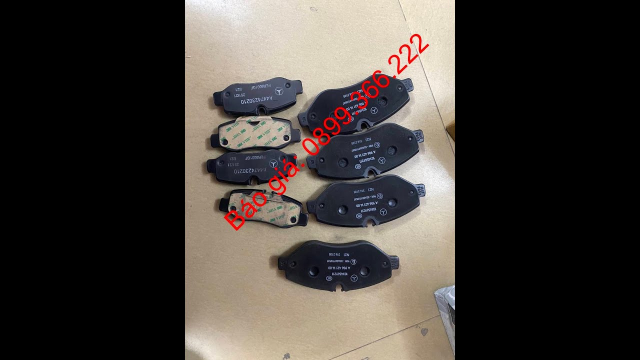 A9064211600 A4474200320 Má phanh Vito W447 - YouTube