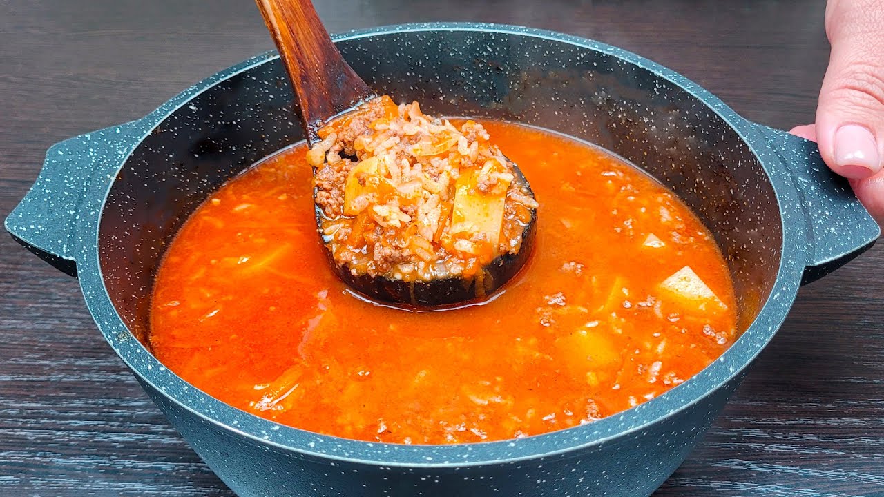 If I knew it was so tasty, I would cook it every day! Tasty soup! - YouTube