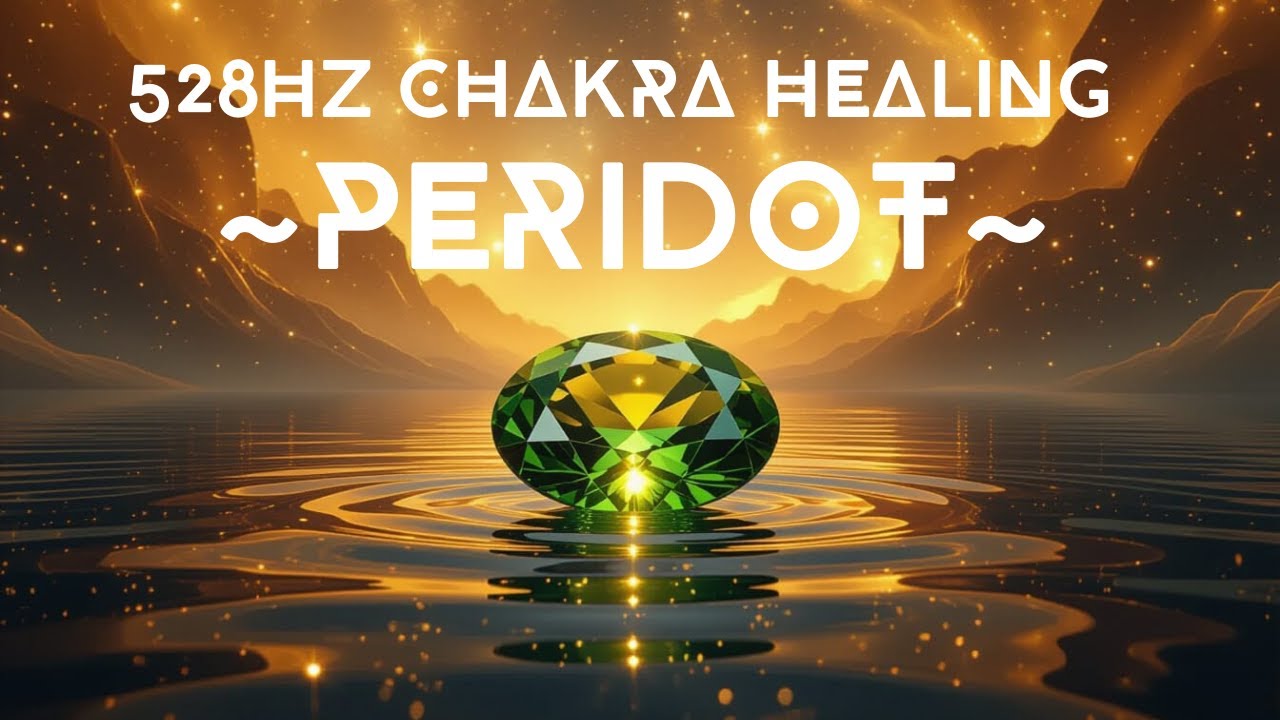 Combine Binaural Beats 528Hz with Healing Peridot for Chakra Power ...