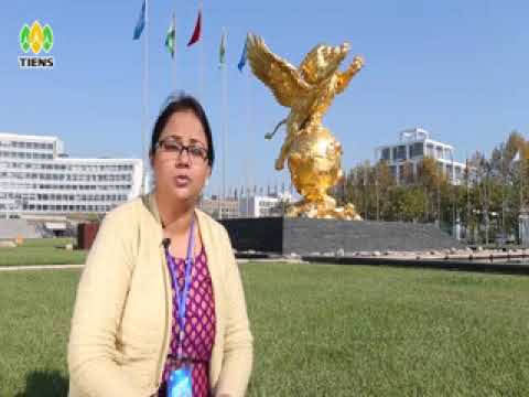 TIENS GOLD LION LADY LEADER OUTSTANDING SPEECH AT TIENS CHINA HQ - YouTube