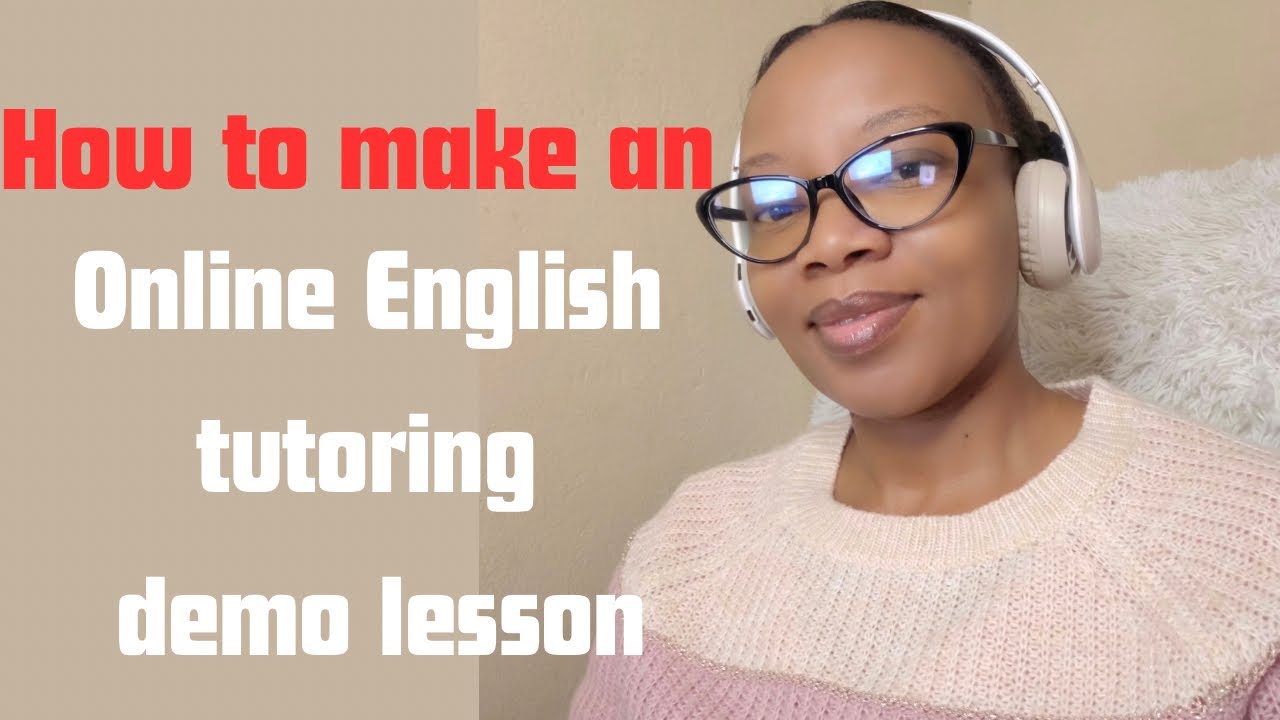 Learn to make a winning online English demo lesson - YouTube