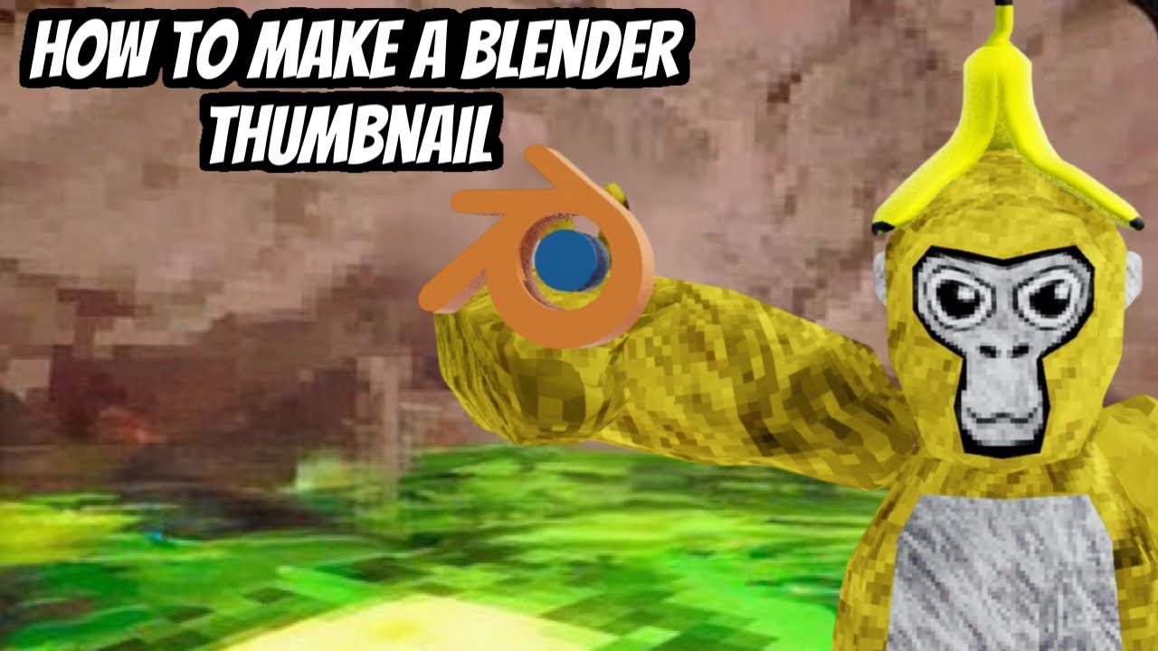HOW TO MAKE GTAG THUMBNAIL (BLENDER) - YouTube