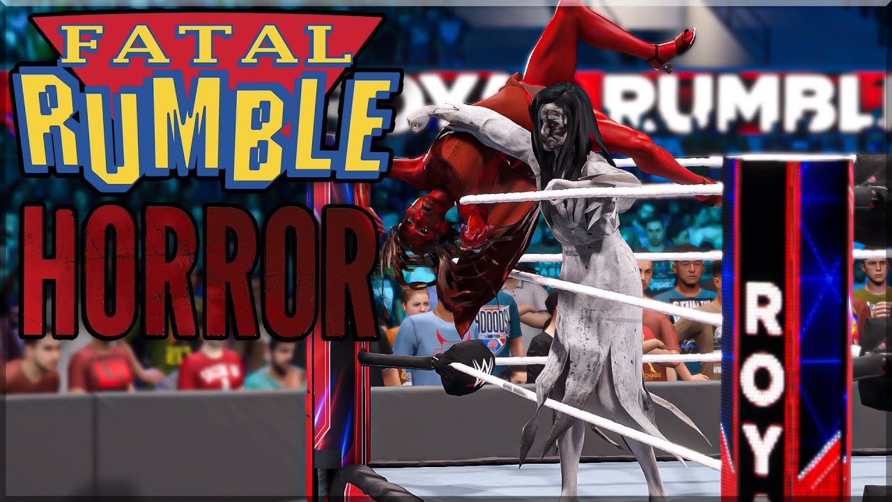 60 HORROR ICONS CHOSEN BY YOU BATTLE IT OUT IN A ROYAL RUMBLE! (WWE ...