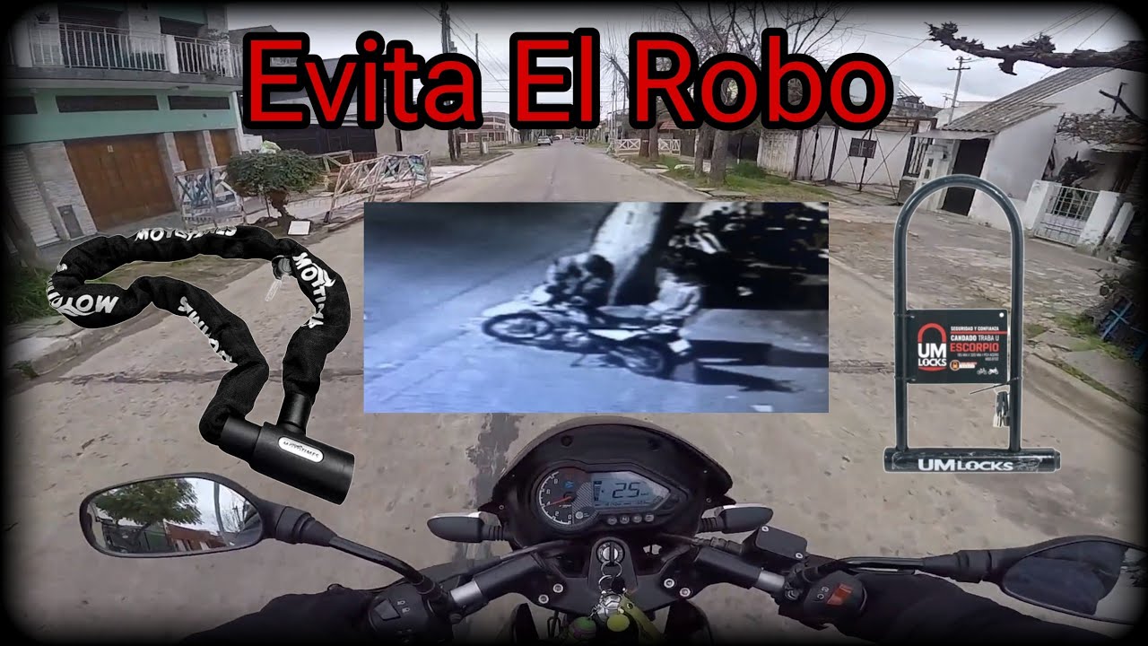 ️Tips Robo De Motos ️Evita Que Se Lleven Tu Moto ️Que Accesorios Tener ...