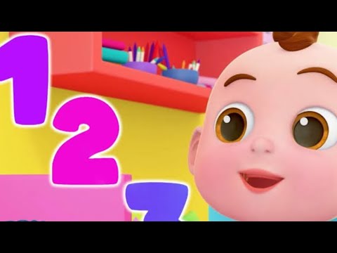 One two three| learn 123 for kids nursery lkg ukg ⭐️ #kidslearning #123 ...