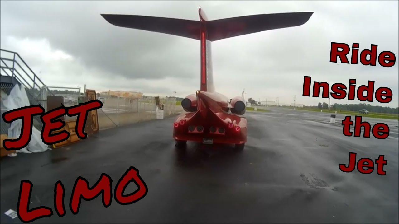 The Limo Jet Take Off!! COOL Sound System (JET RIDE) - YouTube