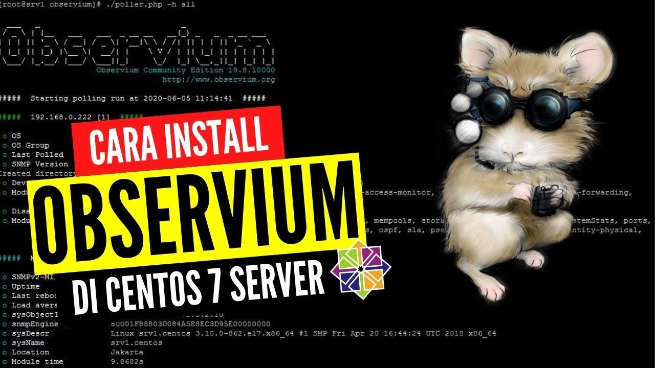 Cara Install Observium di Centos 7 - YouTube