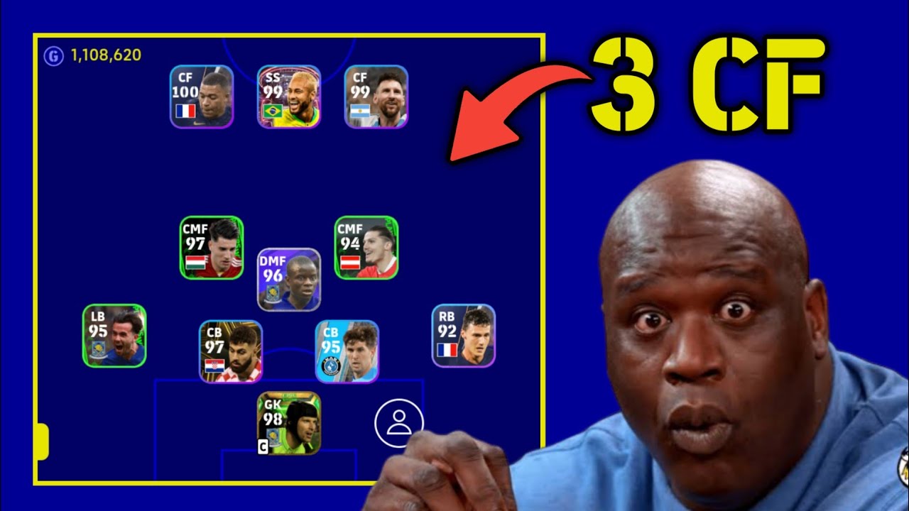 I Tried a 3 CF FORMATION in eFootball 23 😯🔥 - YouTube