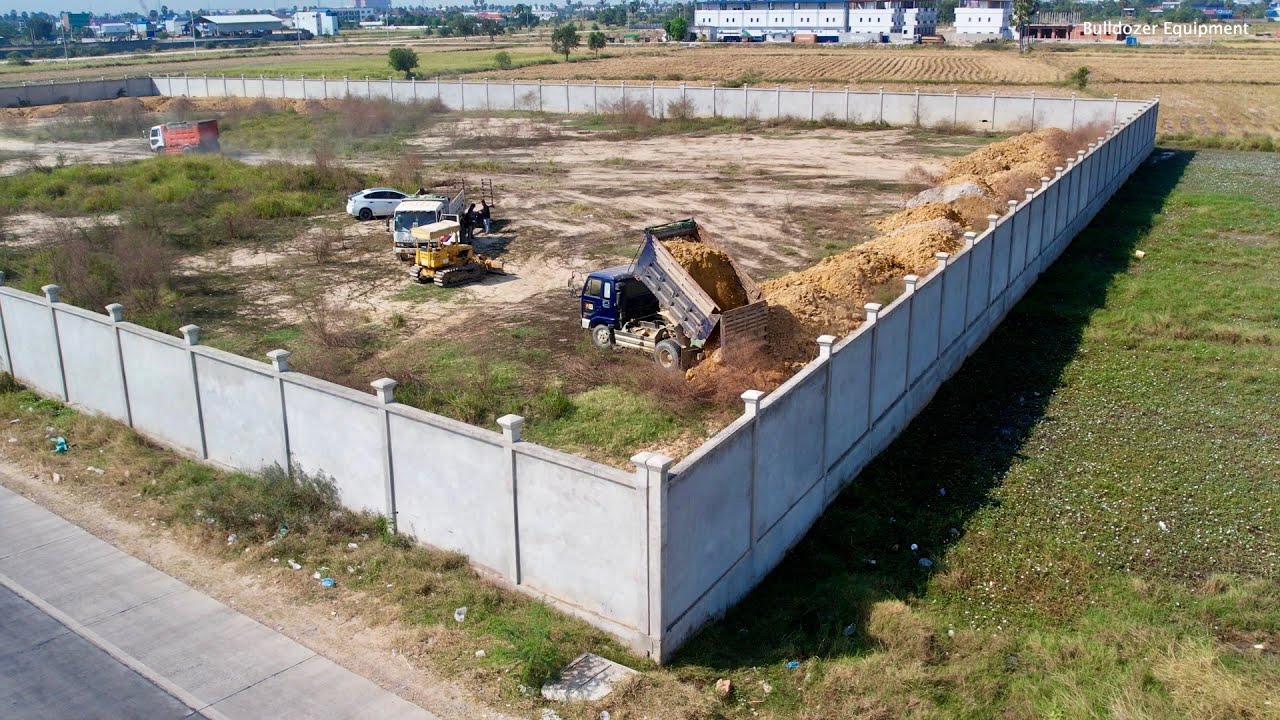 New Video Landfilling and Home Buildings for Business By Mini Bulldozer ...
