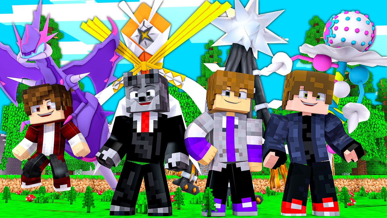 Minecraft : Pokémon Ruby #5 - PEGANDO ULTRA BEAST COM TODOS MEUS AMIGOS ...