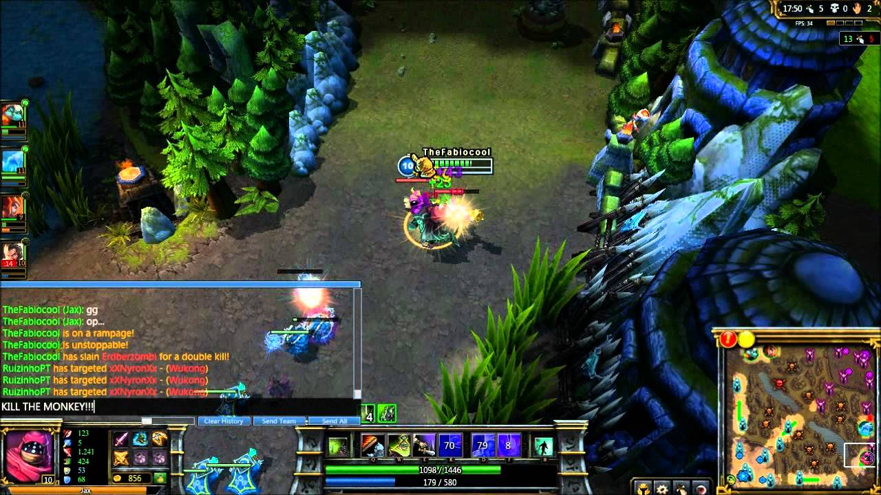 LoL - Jax | Build & Full Gameplay. 12-4-11 - YouTube