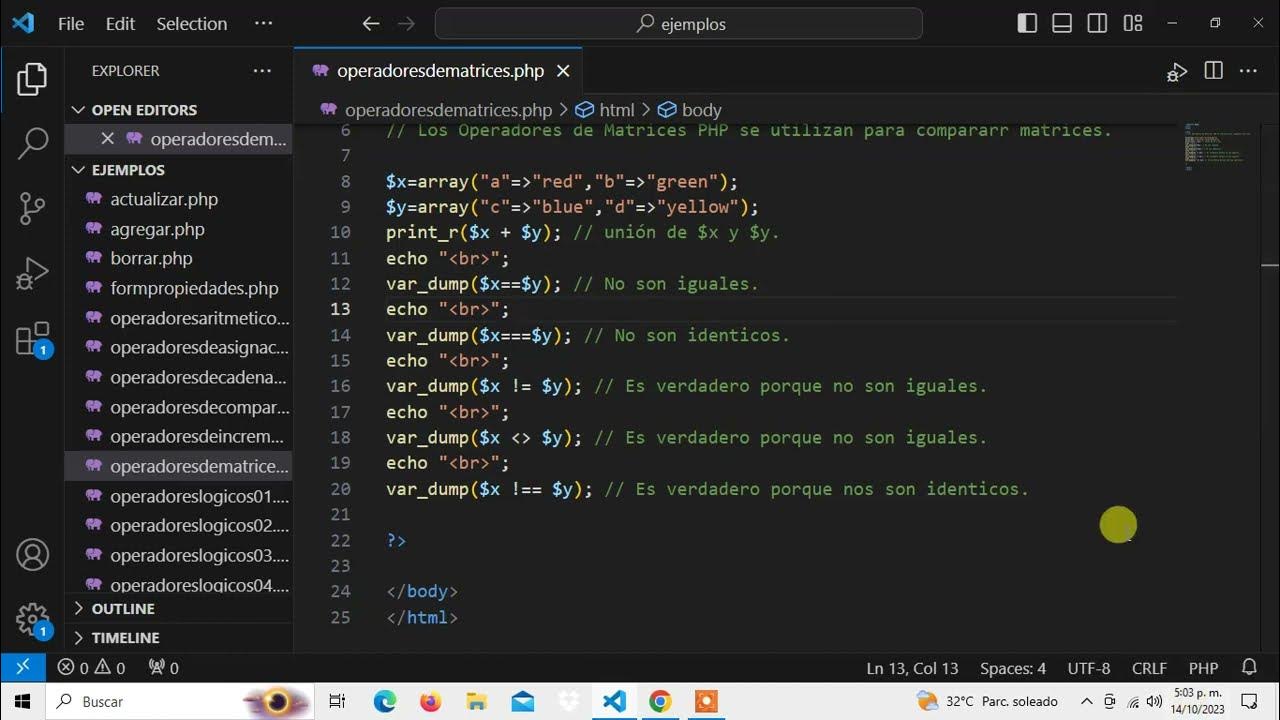 Curso de Programacion PHP Desde Cero Declaracion Condicional If - YouTube