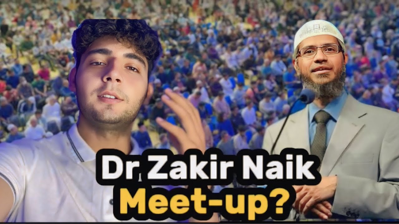 The Struggle to Meet Dr. Zakir Naik | Haroon Afridi Vlogs| - YouTube