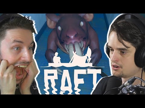 WAT IS DIT MONSTER?! - Raft #15 - YouTube
