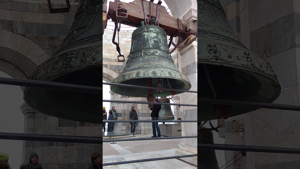Leaning Tower Of Pisa Bell Ringing - YouTube