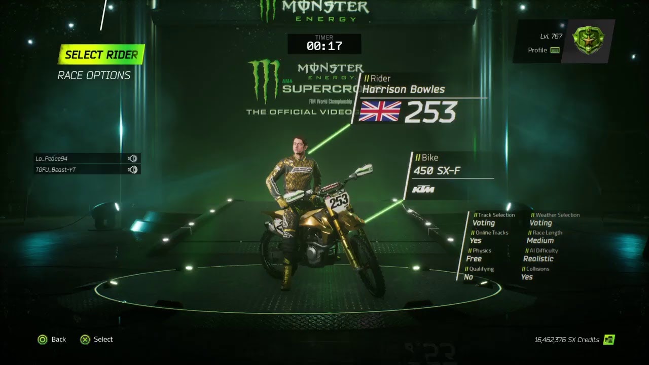 Supercross 1 gameplay really good - YouTube