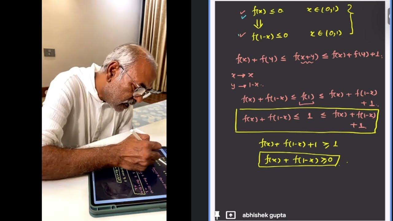 A new concept for IIT JEE ADVANCED | Functional Inequality for Greatest ...