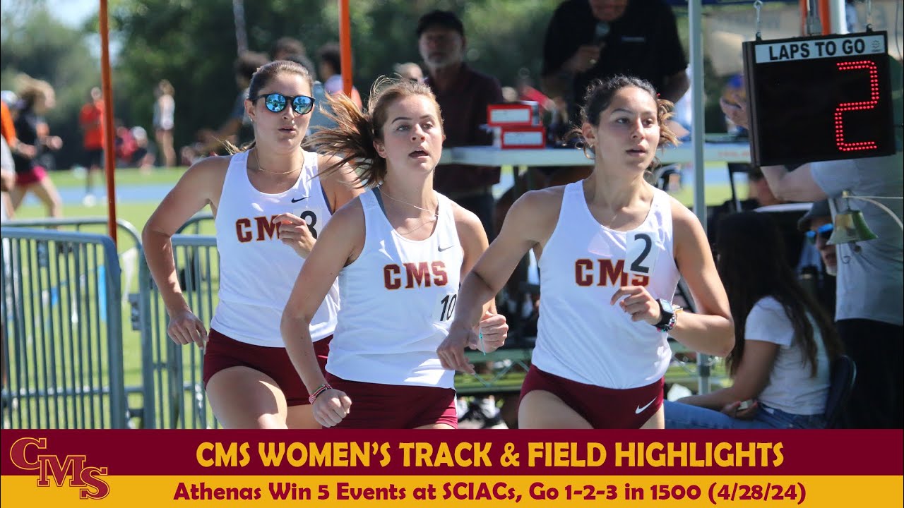 CMS Women's Track and Field SCIAC Championship Highlights - YouTube