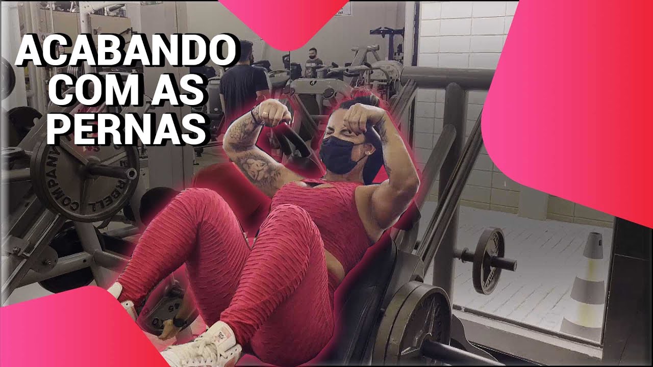 TREINO DE PERNAS EFICIENTE COM AQUELE TOQUE DE ALINE ANTIQUEIRA ! - YouTube