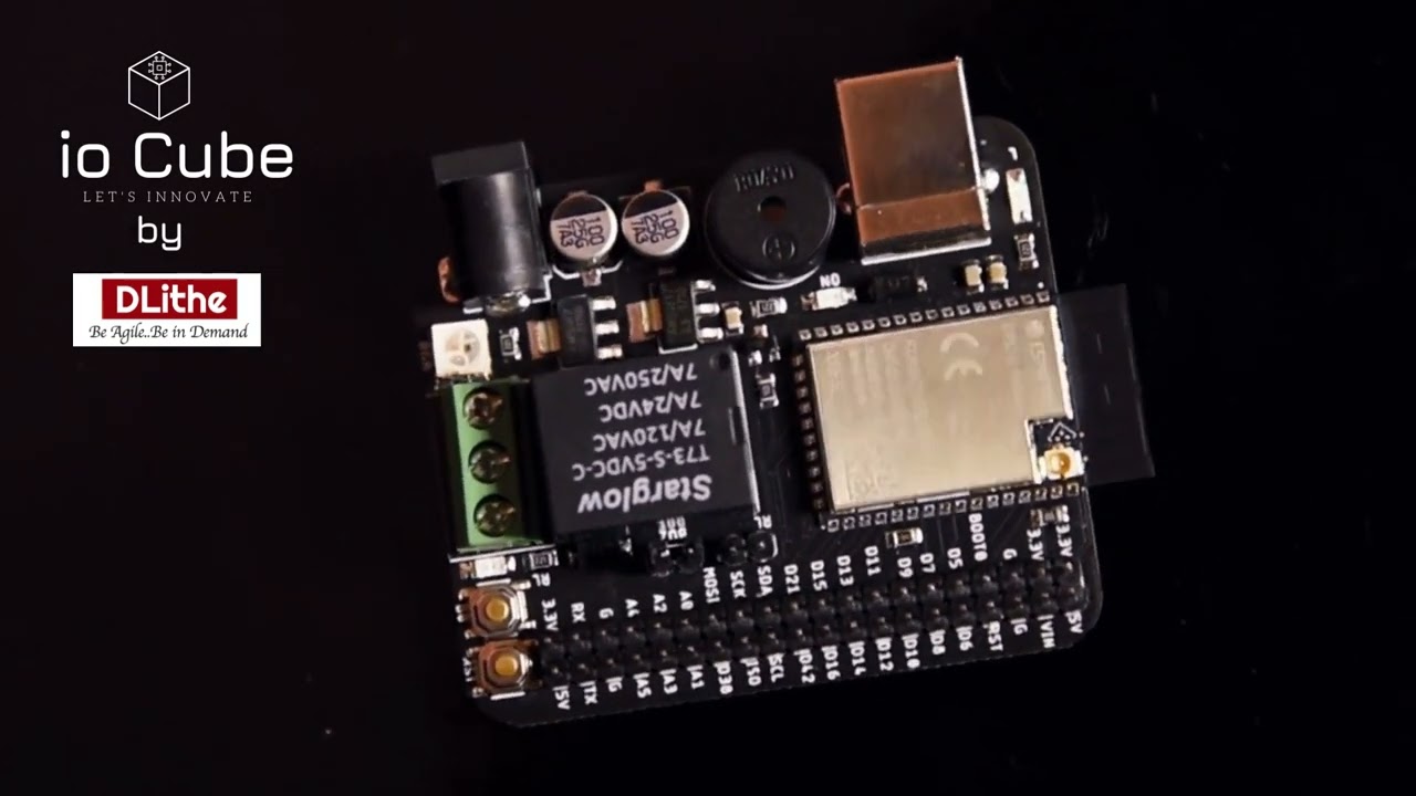 io Cube - IoT DevKit | Product by DLithe - YouTube