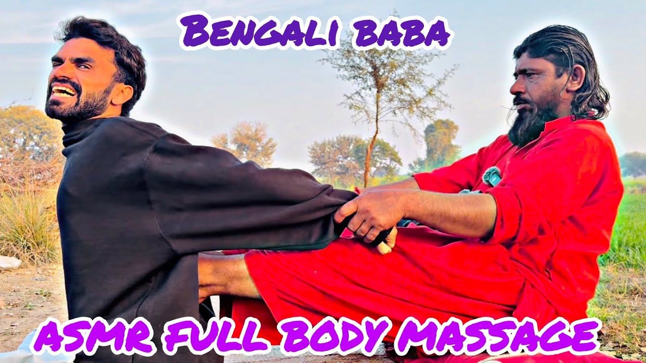 ASMR DEEP SLEEP MASSAGE BY BENGALI BABA ( ASMR RELAXING HEAD & BACK ...