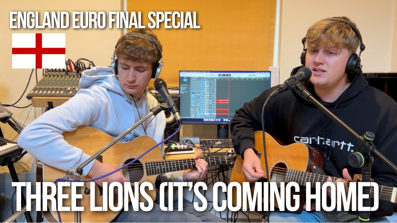 Three Lions (Football's Coming Home) - Acoustic Cover - YouTube