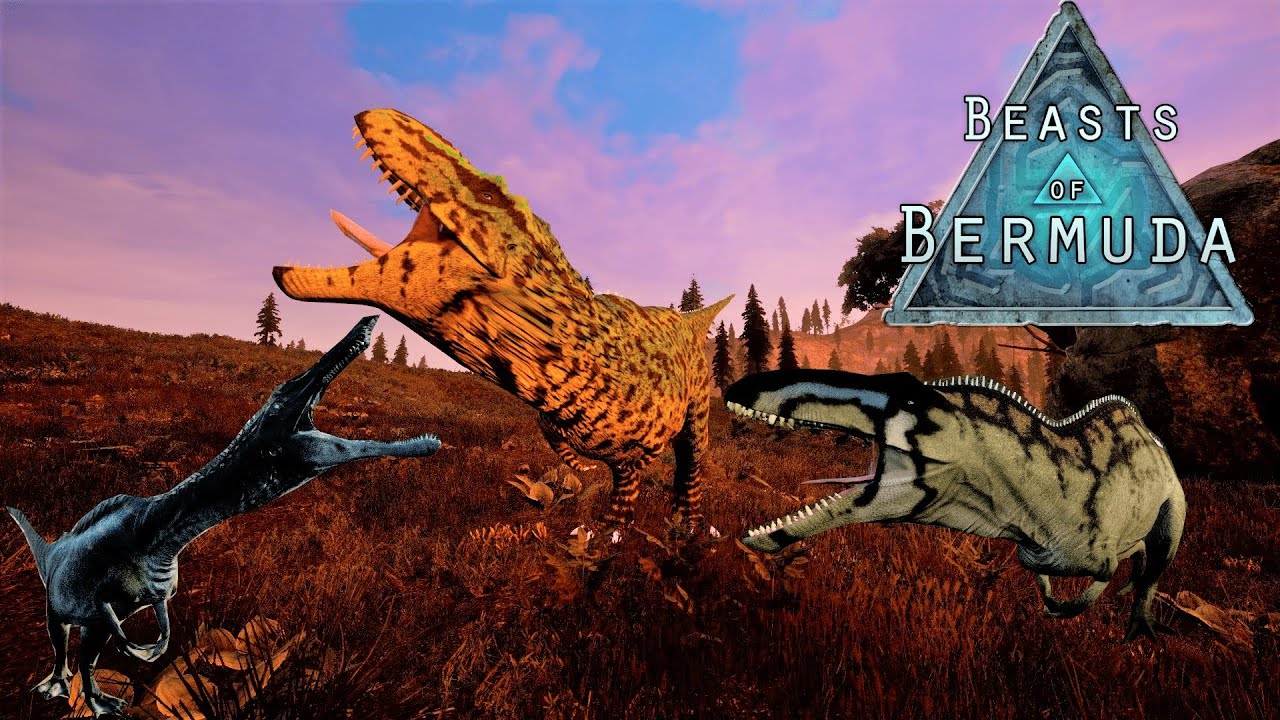 BEASTS OF BERMUDA - FUNNY COMPILATIONS OF GAMEPLAY! ( Rex, Acro, Ichthy ...