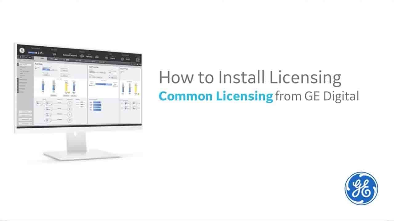 How to Install GE Digital Software Licensing - YouTube