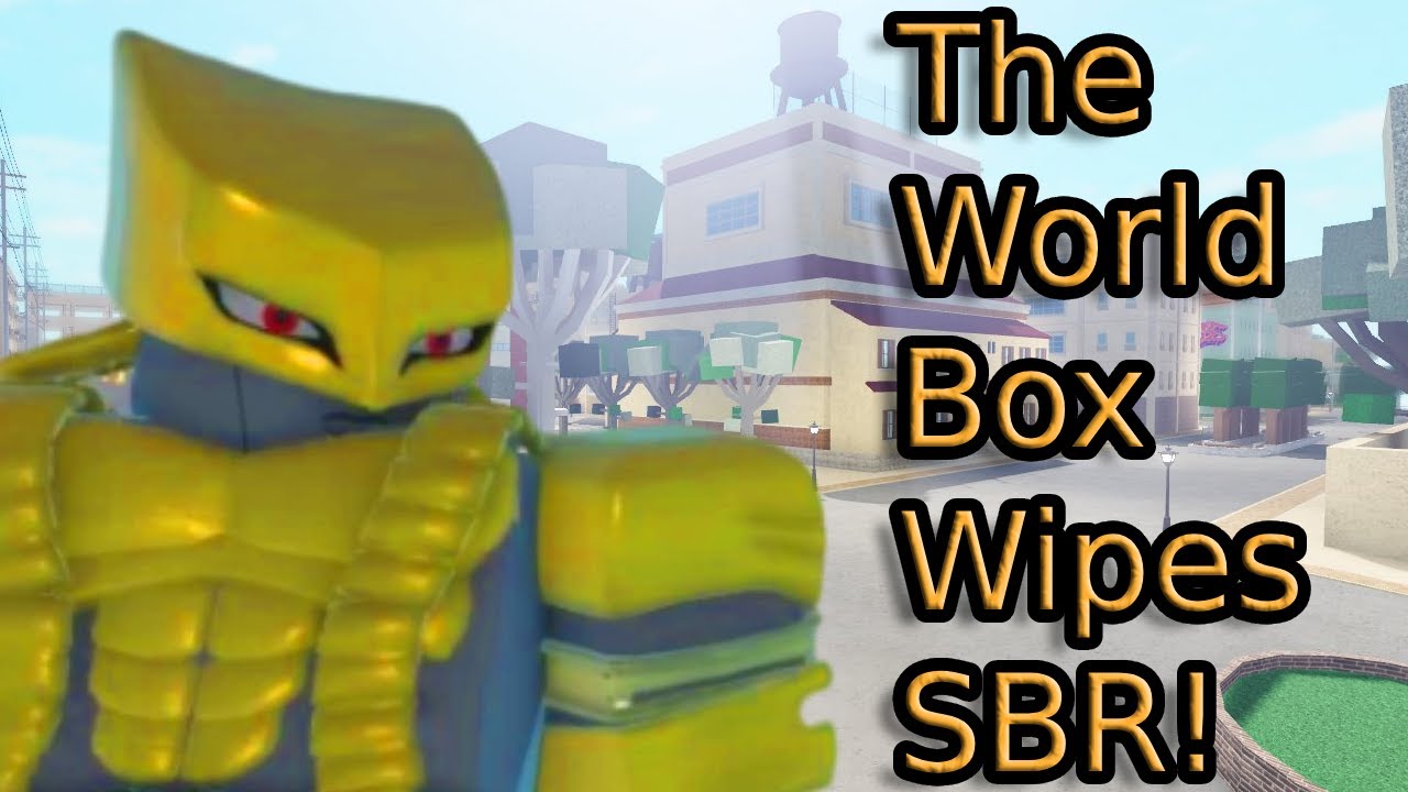 [YBA] The World Box Wipes SBR! - YouTube