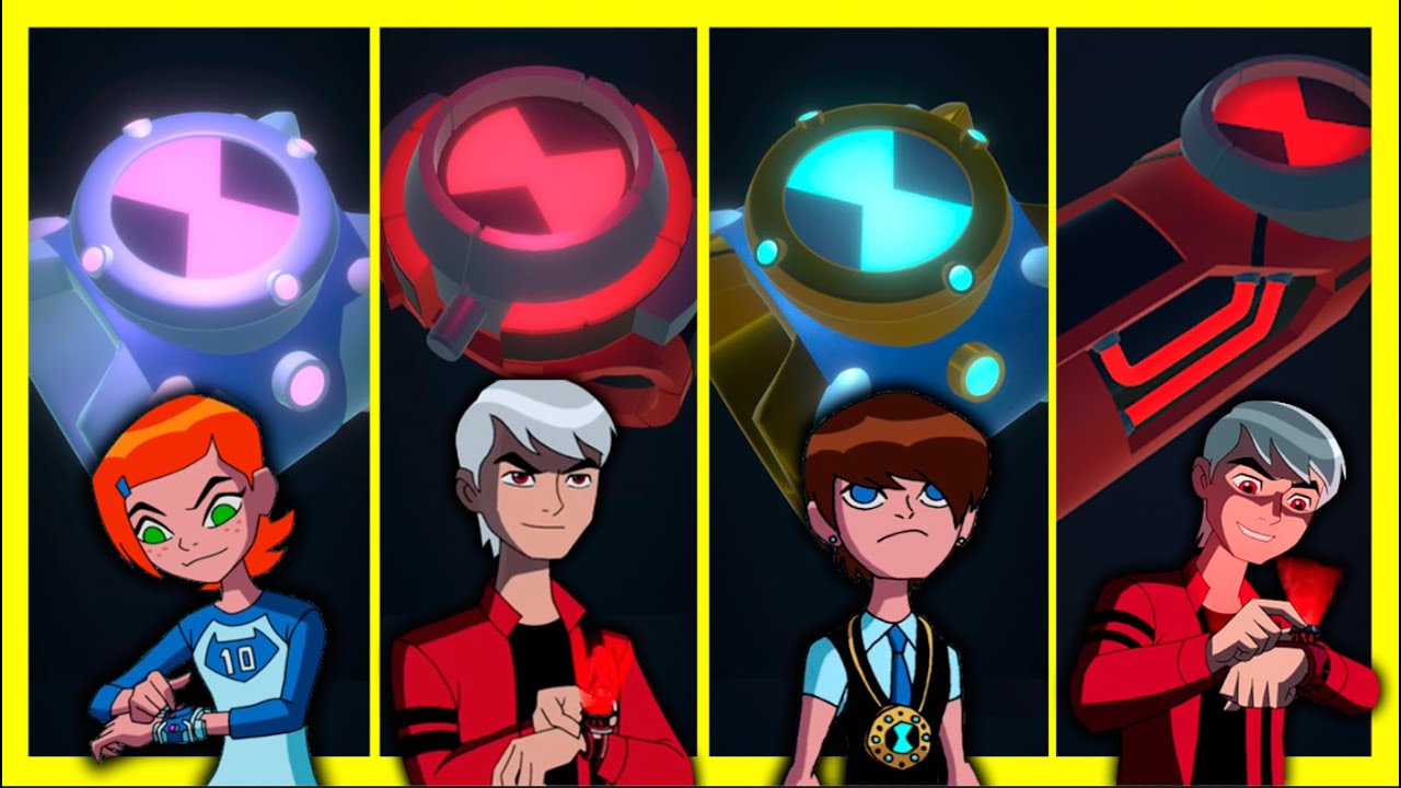 OMNITRIX SIMULATOR! LIBERAMOS O OMNITRIX DO ALBEDO, GWEN E DO BEN 23 ...