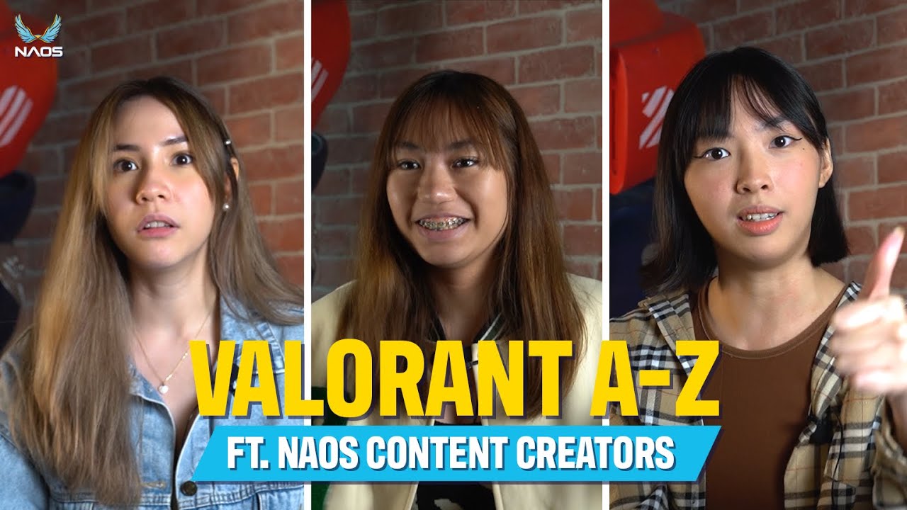 NAOS Valorant A-Z Challenge! ft. Kafi, JanelleyAce, and more - YouTube