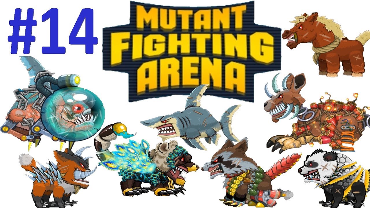 Mutant Fighting Arena - Unlocked Lion, 4 Piranha mutation (Part 14 ...