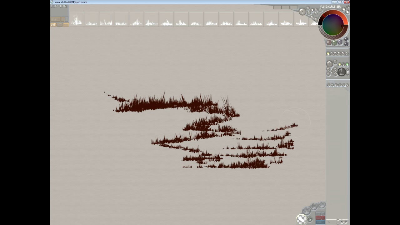 Verve Painter image brush - YouTube
