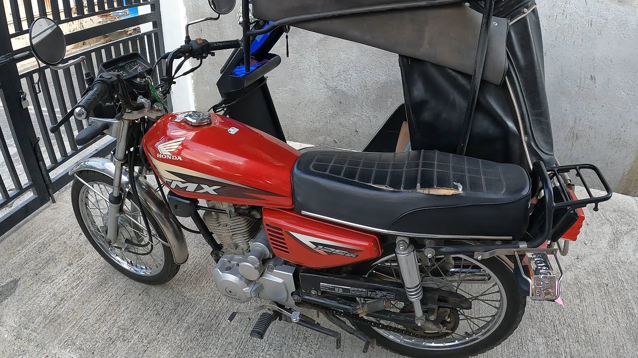 Honda TMX 125 alpha ’15 stock exhaust sound - YouTube