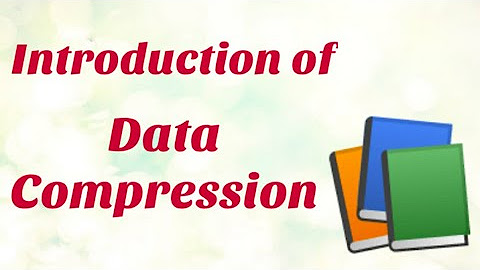 Data compression tutorial - YouTube