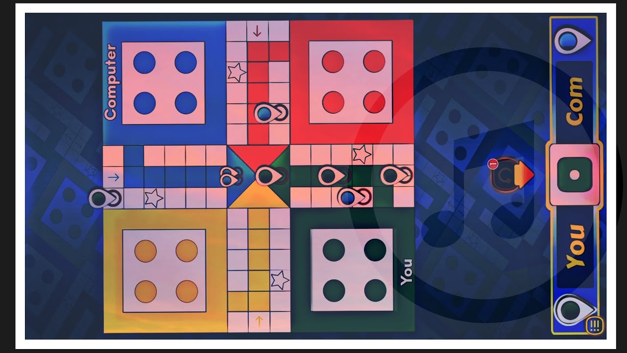 Ludo king game 2 players |Ludo games| Ludo king games ||Ludo gameplay ...