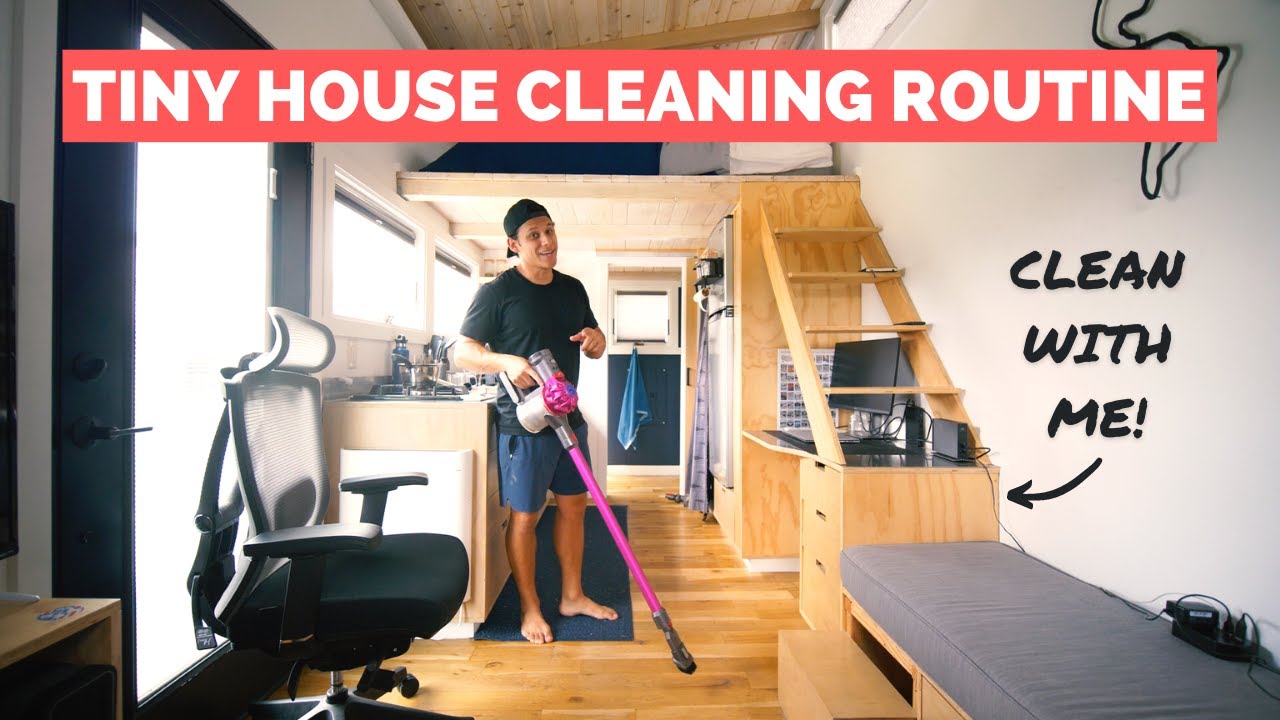 Weekly Tiny House Cleaning Routine | Clean With Me! - YouTube