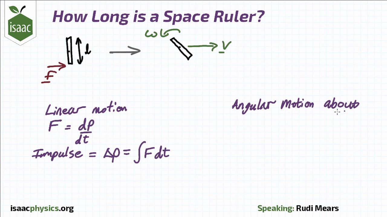 How Long is a Space Ruler? - Angular Motion Level 5 - YouTube