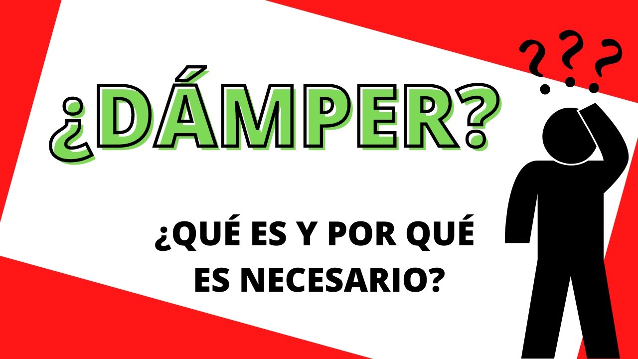 🟥¿Qué es el DÁMPER? 🤷‍♂️ FUNCIÓN Y SINTOMAS DE MAL ESTADO⚠️ - YouTube