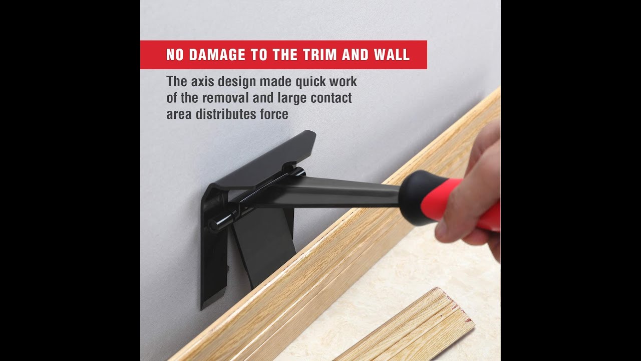The Ultimate Skirting Board Removal Tool: Trim Puller in Action! - YouTube