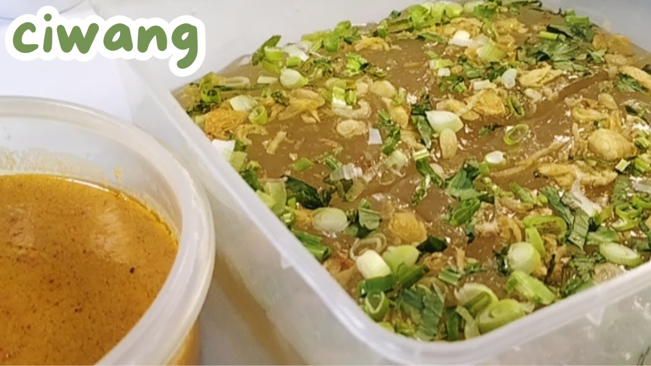 CIWANG BUMBU KACANG ‼️ ACI BAWANG - YouTube