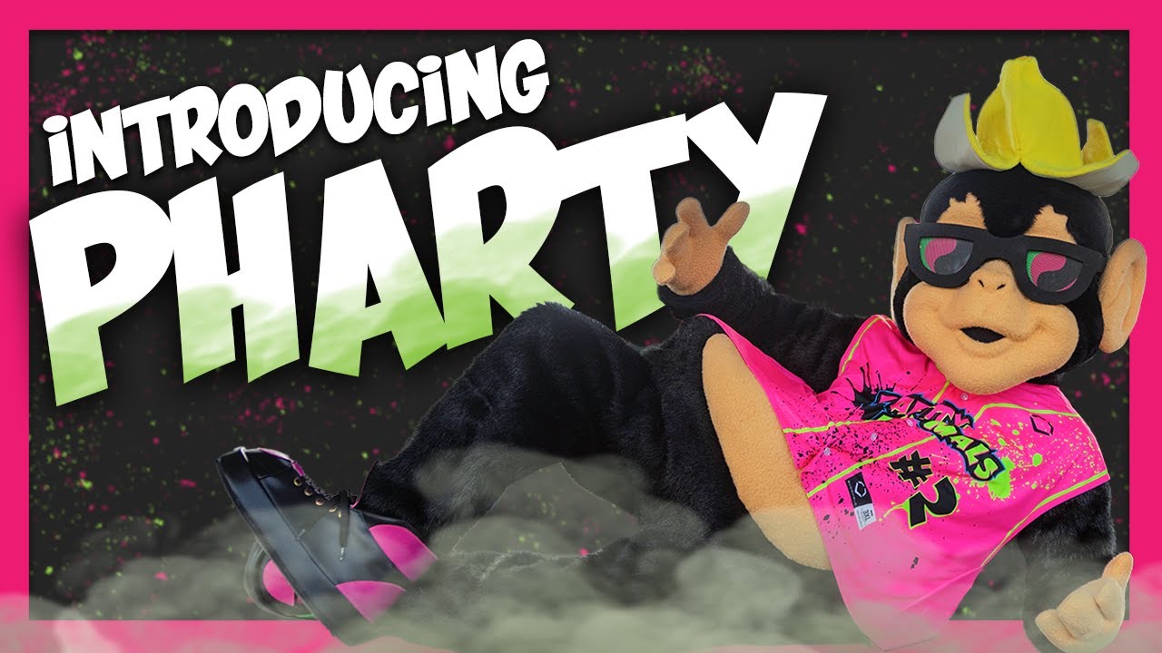 Introducing Pharty - The Gassiest Mascot in Sports!! - YouTube