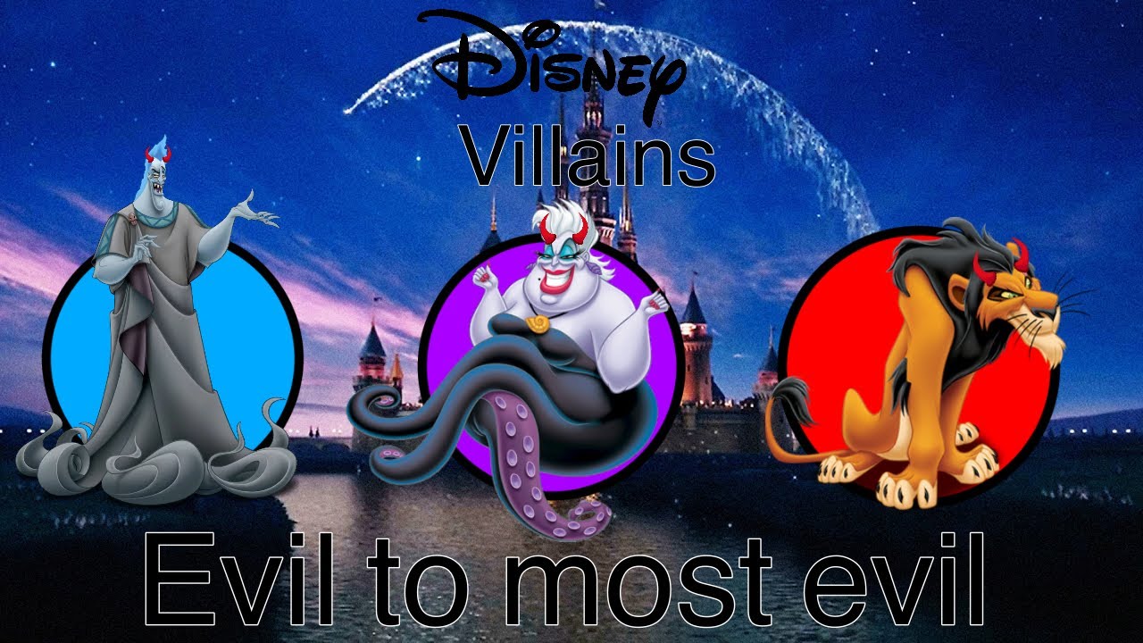 Disney Villains: Evil to most evil 🪄🏰😈 - YouTube