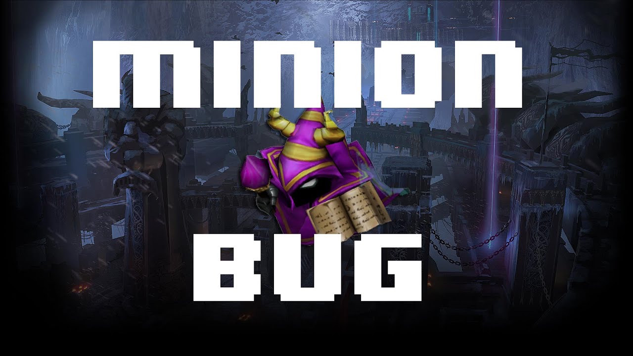 League Of Legends Bug: Minion Ignite War - YouTube