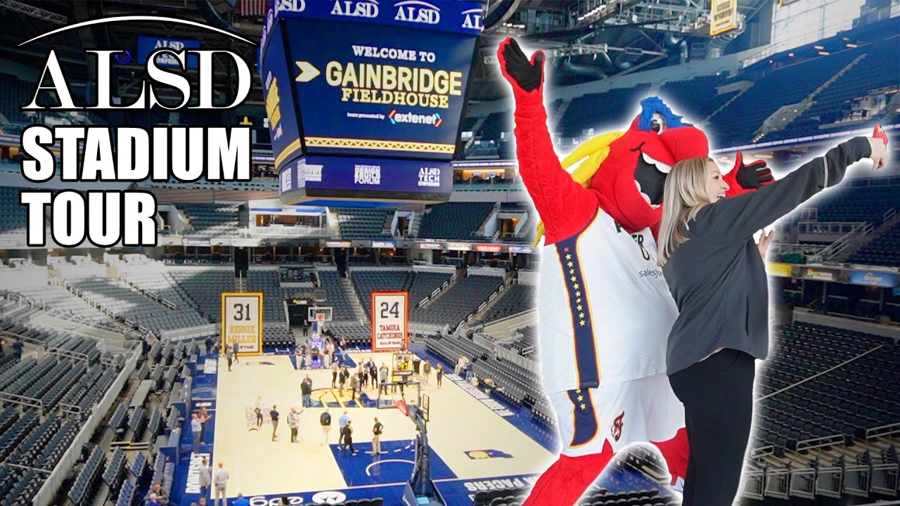 Tour of Gainbridge Fieldhouse: Home of Indiana Pacers and Indiana Fever ...