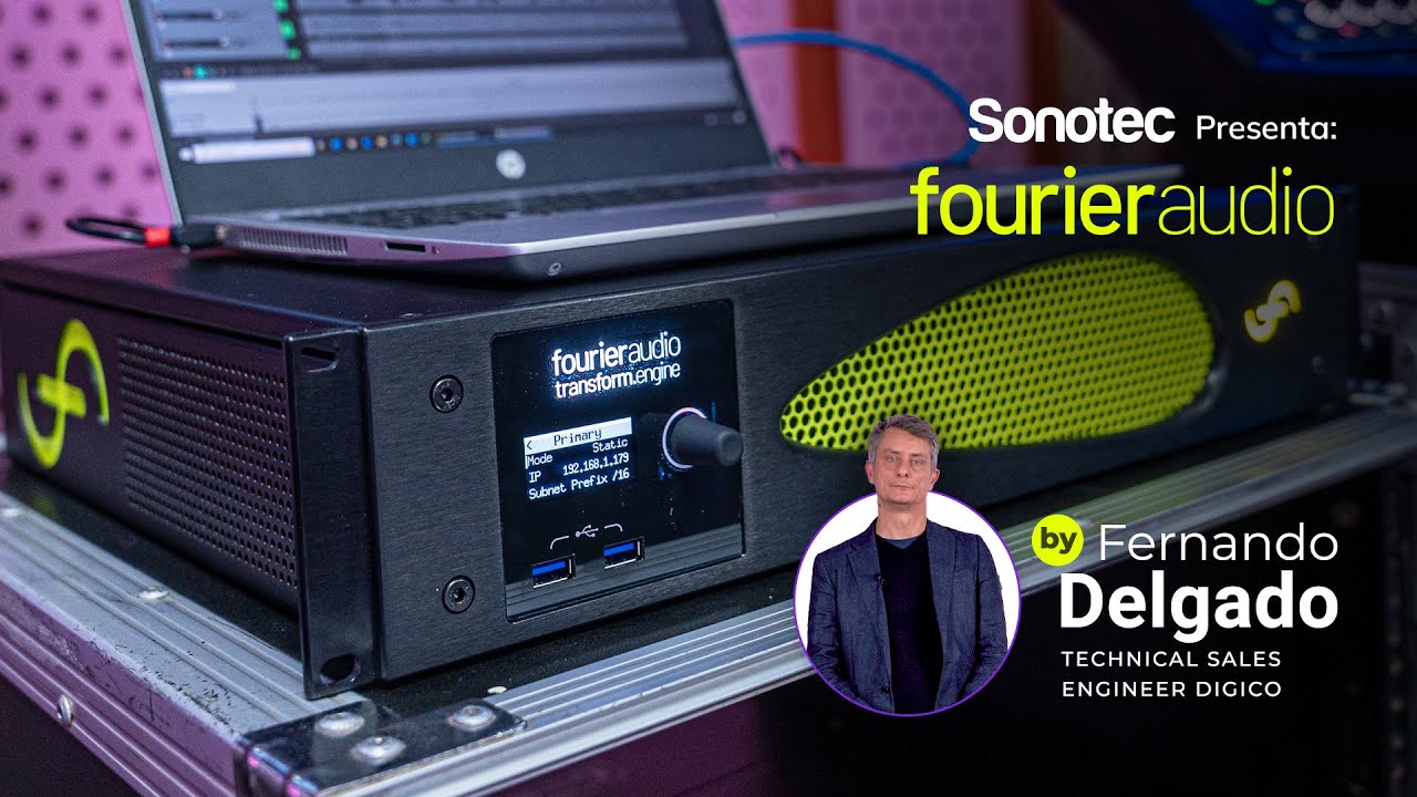 Fourier Audio Transform.engine by Fernando Delgado - YouTube