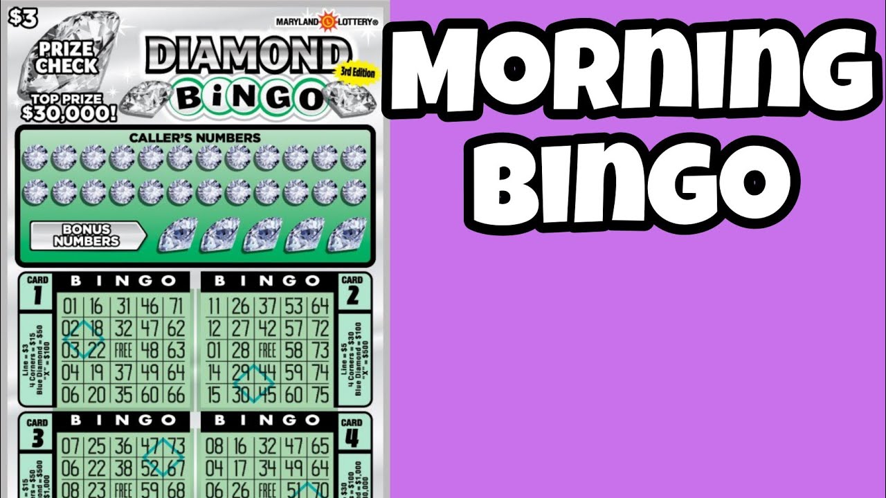 Md Lottery 🔴 Diamond Bingo Scratch Off Ticket | $30,000 Top Prize - YouTube
