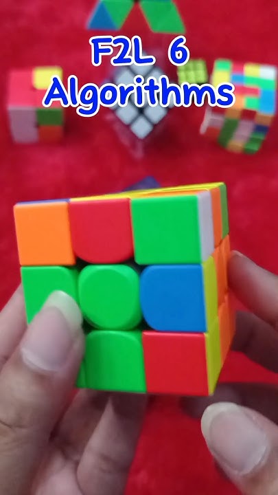 F2L No 6 Algorithms!! Cara Menyelesaikan Rubik 3x3 Dengan Metode CFOP ...