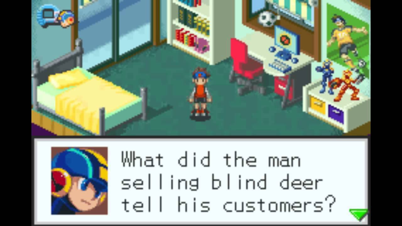 MegaMan Battle Network 3 Intermission - Humor Program - YouTube