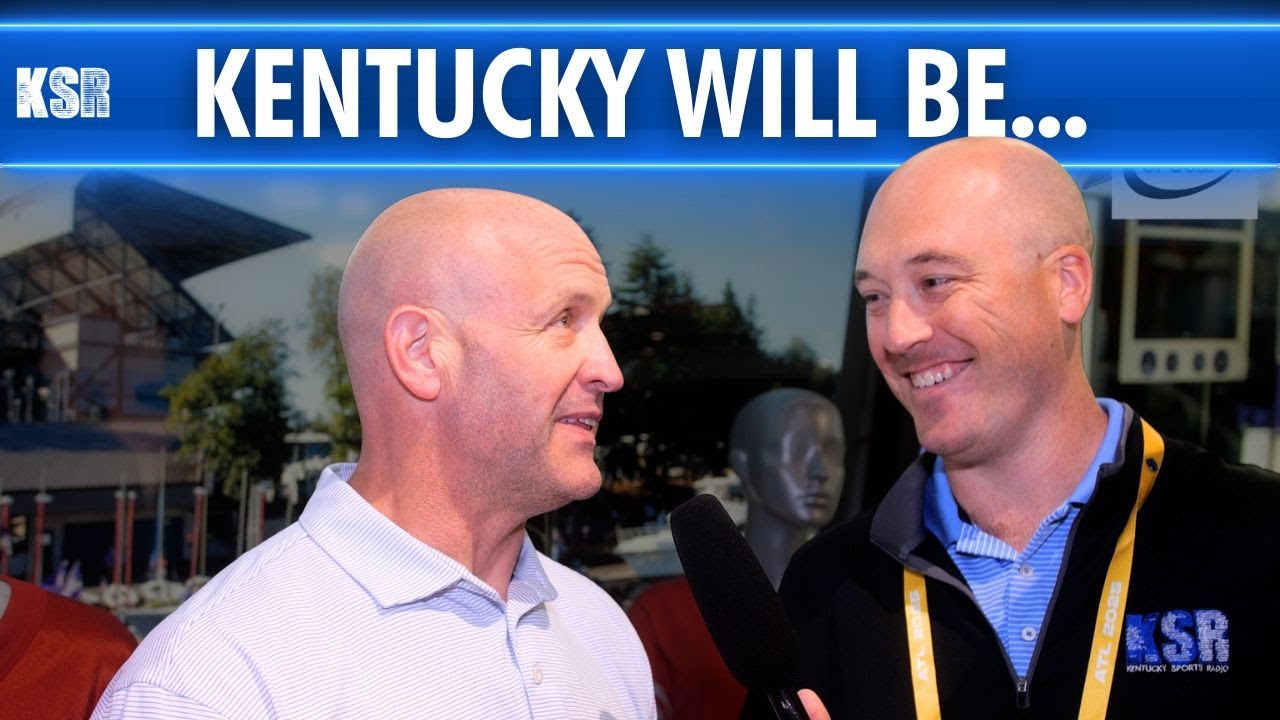 Cole Cubelic previews Kentucky football with KSR at SEC Media Days ...